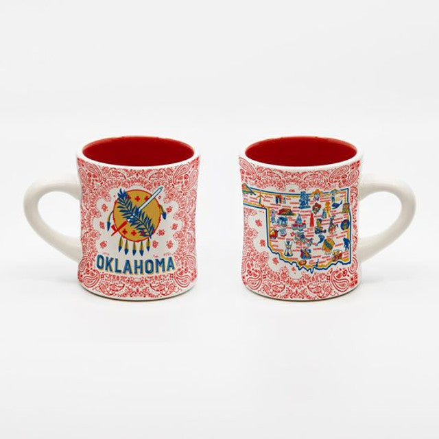 Stoneware Oklahoma Mug – LOREC Ranch Home Furnishings