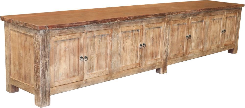 Giant Old 8 Door Tv Stand – LOREC Ranch Home Furnishings