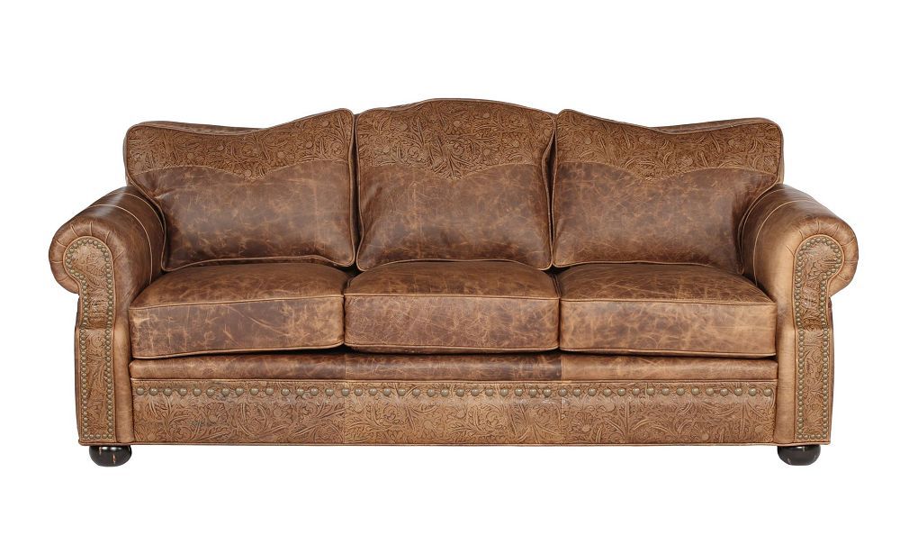 Stetson Rowdy Bison Vintage Sofa Pg5 W/ Cosmopolitan Tool – LOREC Ranch ...